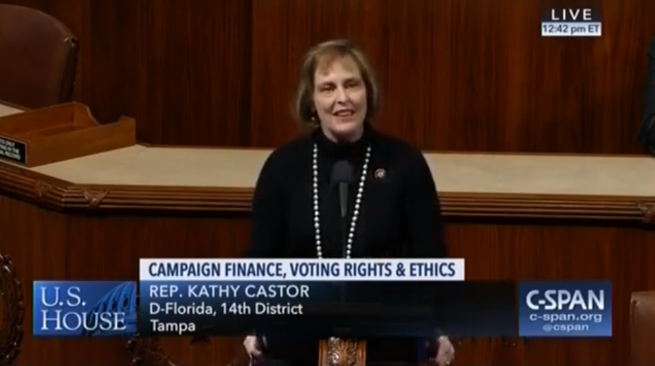 U.S. Rep. Castor: Historic Reform Package "For The People Act" Passes ...